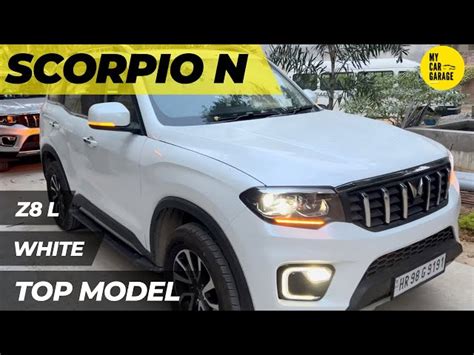 Scorpio Car White Top Model