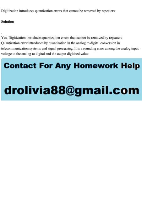 digitization introduces quantization errors that cannot be removed b pdf