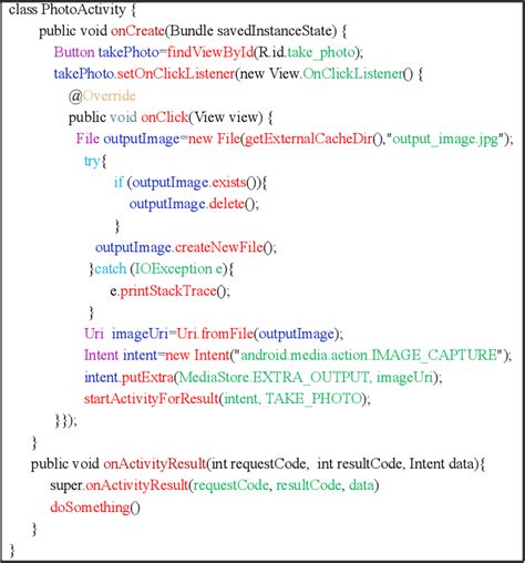 Figure 1 From The Application Of Generating Api Call Sequence Code For
