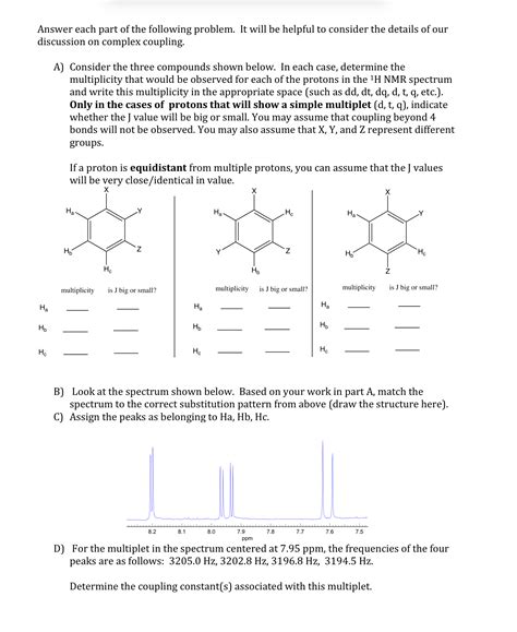 Solved Answer Each Part Of The Following Problem It Will Be