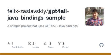 GitHub Felix Zaslavskiy Gpt4all Java Bindings Sample A Sample
