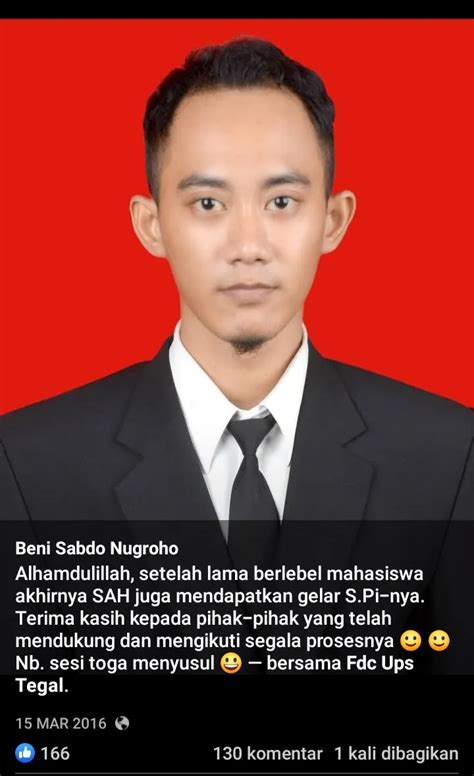 9 Tahun Yg Lalu S1 Ditempuh Kurleb 9 Semster Karena Keseringan Diajak