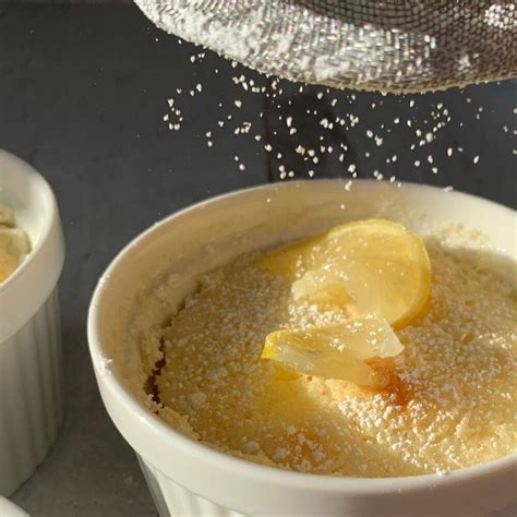 Warm Lemon Pudding Cakes Recipe The Feedfeed