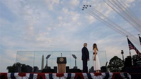 Fourth Of July Trump Vows To Defeat Radical Left In Independence Day