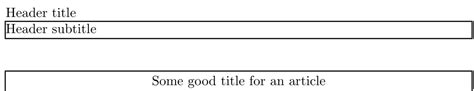 Margins Change Where The Header Starts From In A Fancyhdr Header TeX LaTeX Stack Exchange