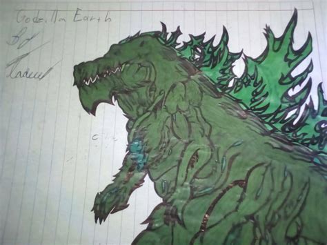 How To Draw Godzilla Earth Step By Step