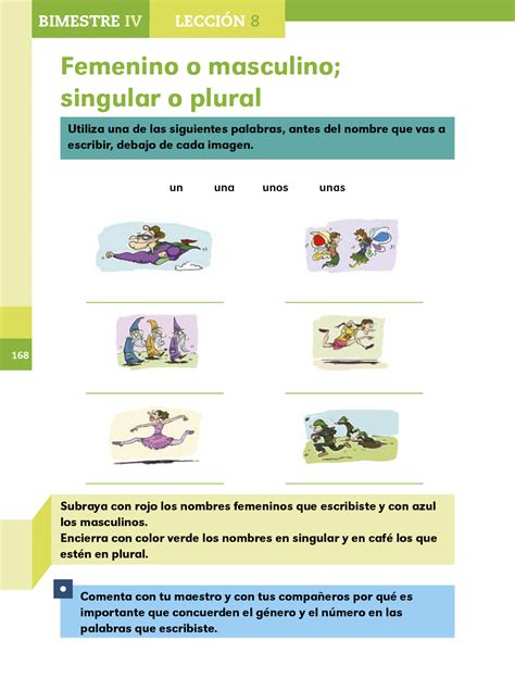 Espa Ol Libro Para El Alumno Segundo Grado P Gina De Libros De Texto Online