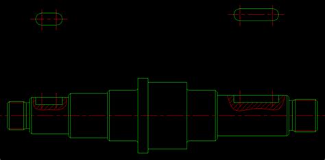 전산응용기계제도기능사 기계설계산업기사 일반기계기사 자격증 2d부품도 동력전달장치 5 축 나사부 포함 네이버 블로그