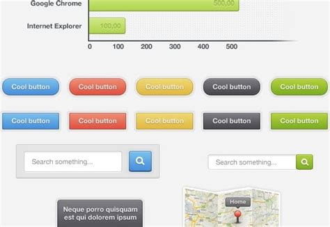 Ui Elements Psd Vector Uidownload