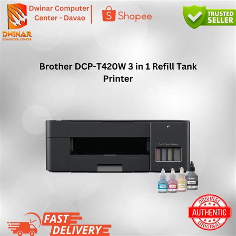 Brother DCP T420W 3 In 1 Refill Tank Printer Shopee Philippines