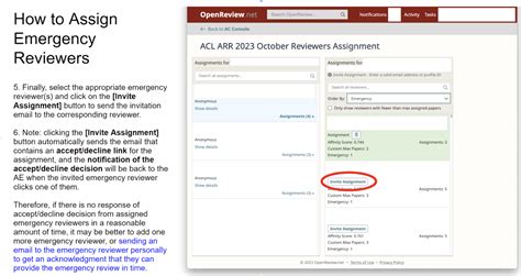 Arr Area Chair Guidelines Acl Rolling Review A Peer Review Platform For The Association For