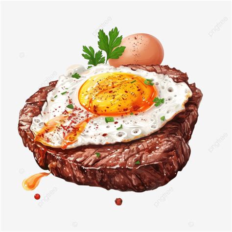 맛있는 쇠고기와 계란 그림 맛있는 식사 국수 Png 일러스트 및 이미지 에 대한 무료 다운로드 Pngtree