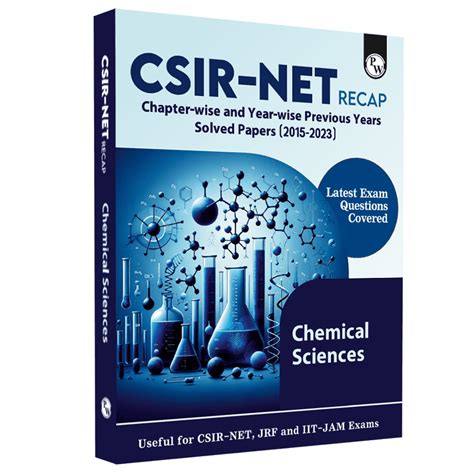CSIR NET Recap Chemical Sciences Chapterwise And Yearwise Previous Years Solved Papers