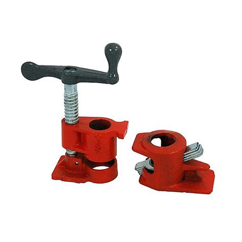4 Pack 34 Wood Gluing Pipe Clamp Set Cast Iron Neilsen Ct5412