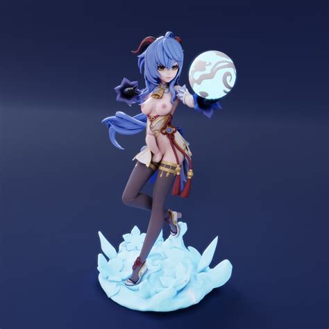 👧 Futa Ganyu From Genshin Impact・ 3d File For 3d Printing・cults