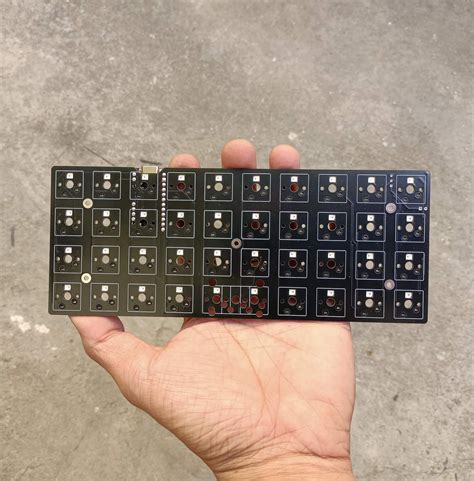 Pabile Diy P40 40 Key 4x10 Grid Programmable Wired Rp2040 Or Ble