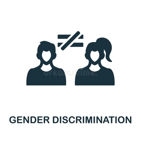 Gender Discrimination Icon Simple Element From Social Activity