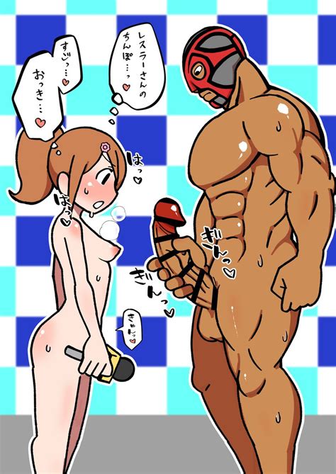 Rー18nsfw】 リズム天国からレスラー会見のえっちな絵だぞ リズム天国のキャラデザ、めっちゃえっちだと思ってるの俺だけじゃないはず 」