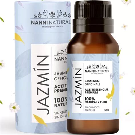 Aceite Esencial De Jazmín Puro 15ml Para Difusor Y Aroma Mercadolibre