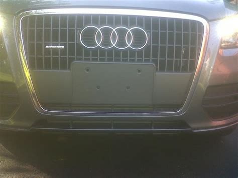 License Plate Frames For Audi Q5 At Michael Dittmer Blog