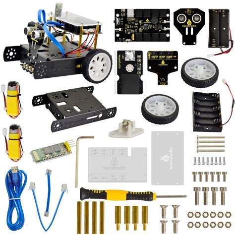 Keyestudio KEYBOT Programmable Education Robot Car Kit For Arduino Graphical Programming