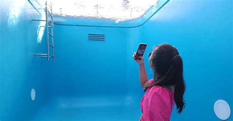 En El Pamm Una Obra Favorita Del Público “swimming Pool” De Leandro