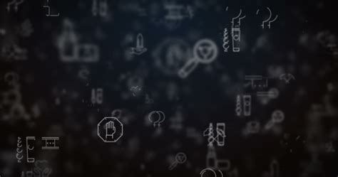 Loop Moved Sexual Icons Background Motion Graphics Videohive
