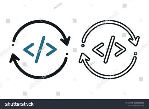 Coding Programming Update Web Development Illustration Stock Vector Royalty Free 2298909829