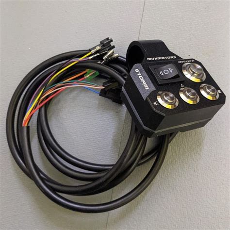 Switch 5 Buttons Lights Horn Indicators Hazards Eco Dualtron