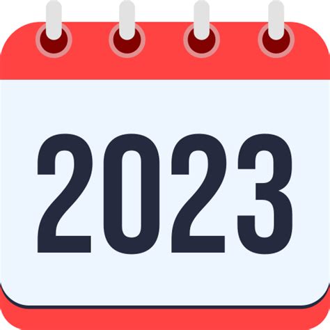 2023 Free Time And Date Icons