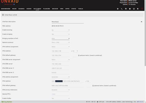 Getting Ipv6 Working In Docker Containers General Support Unraid