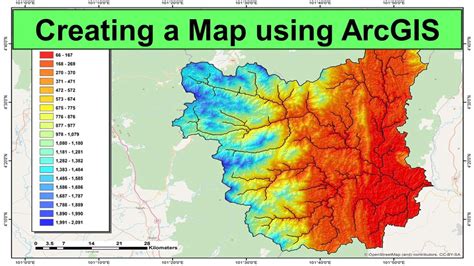 Creating A Map Using Arcgis A Step By Step Guide مشاريعgis Map