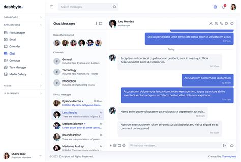 dashbyte premium dashboard template
