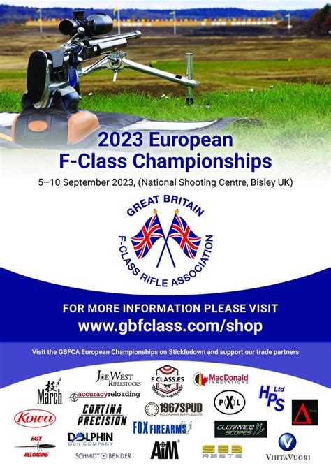 2023 European F Class Championships Will Be Held From September 5th
