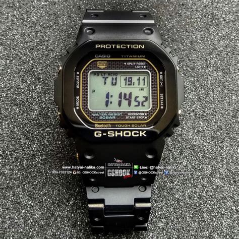 🔥🇯🇵🔥gmw B5000tb 1 ลิมิเตด แบล็คไทเทเนี่ยม ผลิตน้อยมา เป็นรุ่นpremiumของ Gshock ที่มาด้วยที่สุด