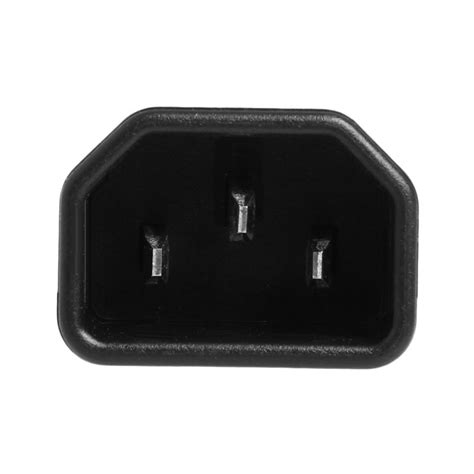 Ootdty Iec 320 Kettle 3 Pin C14 Male To C7 Female Vicedeal