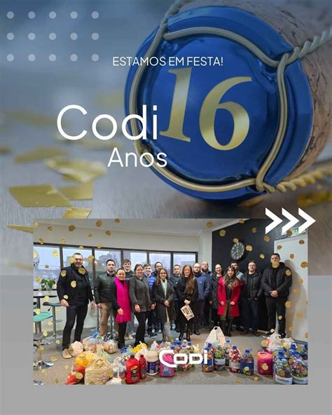 🎉🎈 Estamos Comemorando 16 Anos De Codi E Queremos Celebrar De Uma Forma