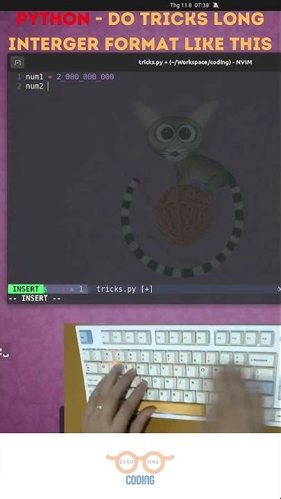 Which Programming Language Can Do Tricks Long Integer Format Like This Shorts Coding Python