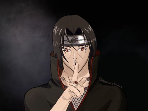 Itachi Uchiha Fan Art Digital Procreate Rnaruto