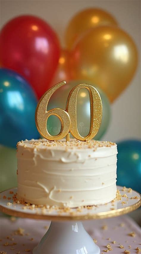 Happy 60th Birthday Cake