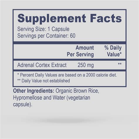 Adrenal Cortex Extract Professional Health Products®