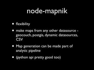 Mapnik And Node Js