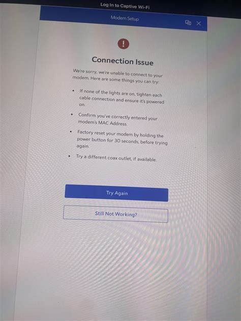 Failed Setup Rspectrum