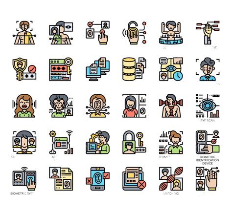 모든 웹 및 앱 프로젝트에 대한 생체 인식 가는 선 및 픽셀 완벽한 아이콘 세트 장갑 아이콘 행동 Png 일러스트 및 벡터 에 대한 무료 다운로드 Pngtree
