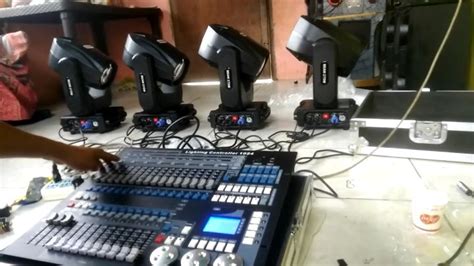 Shehds บอร์ดคุมไฟ 1024 Dmx Controller With Flight Case King Kong 192 Dmx512 บอร์ดคุมไฟเวที