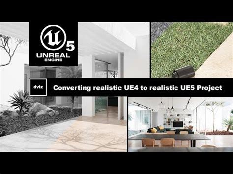 K HOUSE Unreal Engine 5 How To Convert This Realistic UE4 Project