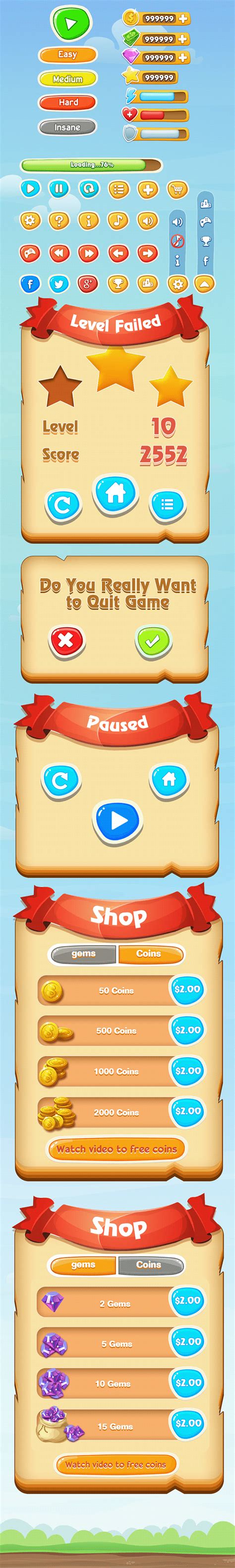 Twisty Arrow Game Ui On Behance Twisty Arrow Game Ui On Behance