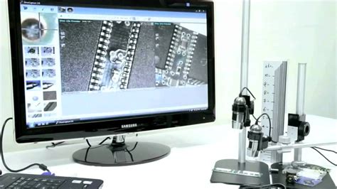 Dino Lite 7000 Series 5 Megapixel Microscope Cameras Youtube