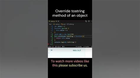 Interview Challenge 140 How To Override Tostring Method Of An Object In Js Javascriptdev