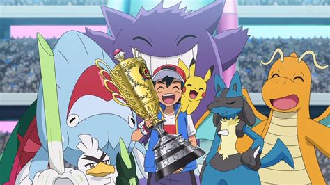 Pokémon Journeys Episode 132 breaks the internet as Ash finally becomes the new World Champion